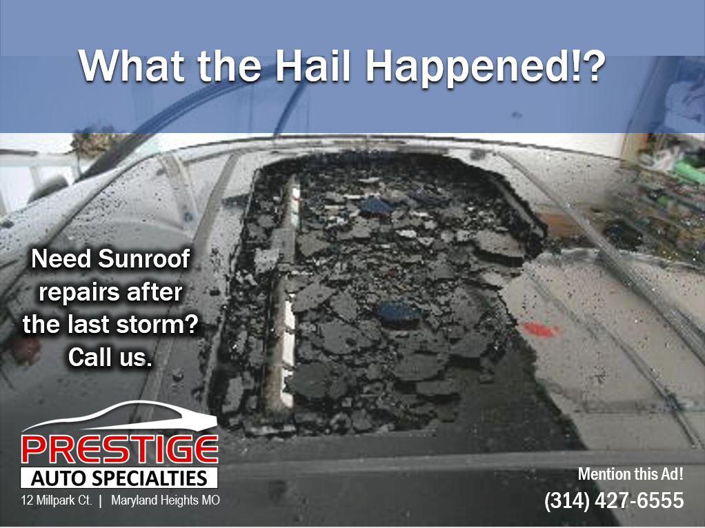 Sunroofs and Sunroof Repair – Prestige Auto Specialties